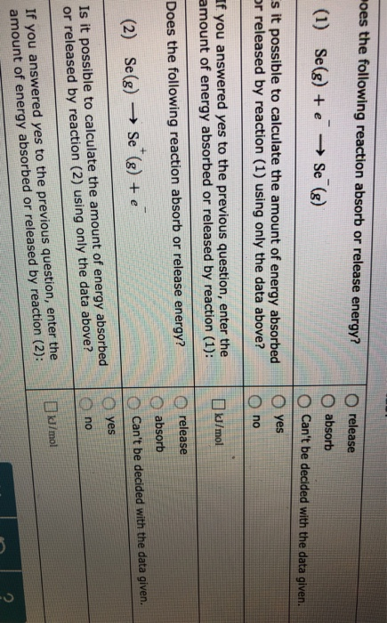 Solved Consider the following data for selenium: atomic mass | Chegg.com