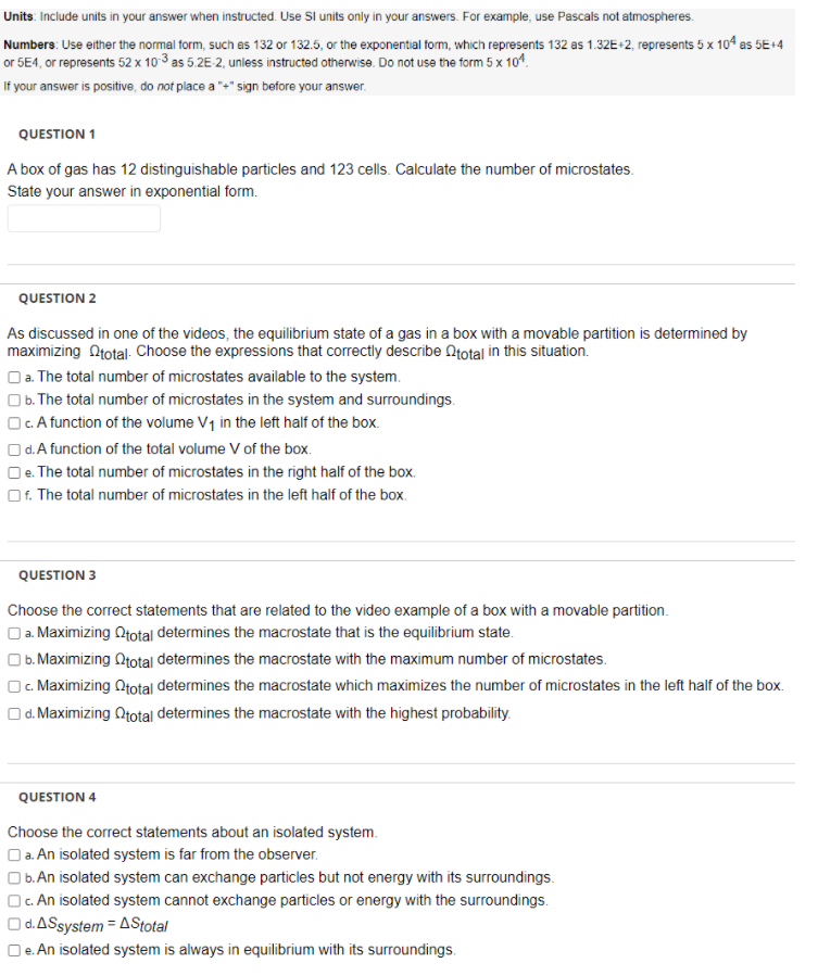 Solved Units: Include units in your answer when instructed. | Chegg.com