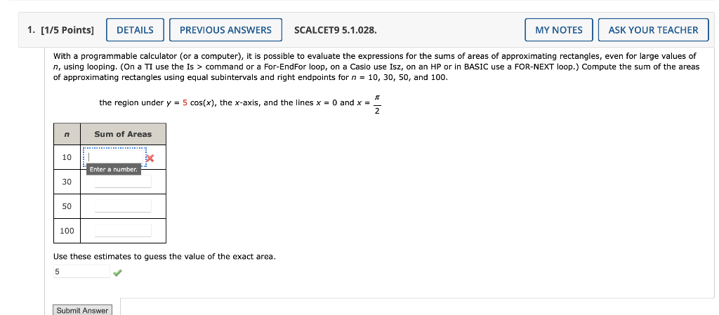 Solved With a programmable calculator (or a computer), it is | Chegg.com