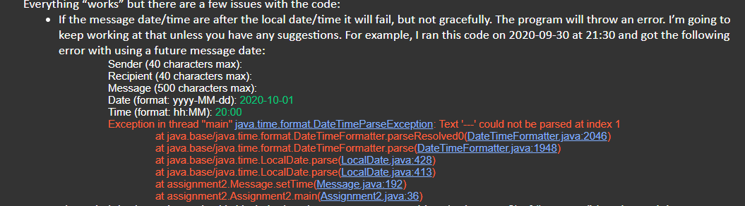 Solved How to fix this code package assignment2; import | Chegg.com