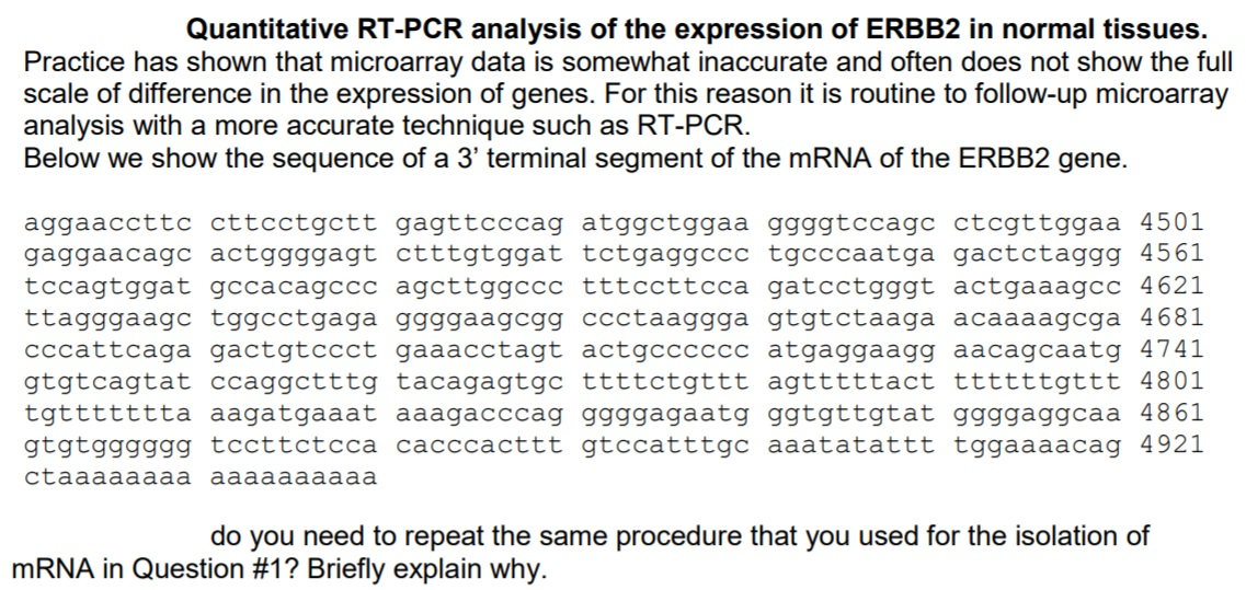 Solved DNA Microarrays - Gene Expression Profiles Imagine | Chegg.com