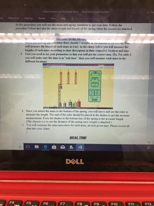 Solved Measurement Lab (Protected View) - Word (Unlicensed | Chegg.com