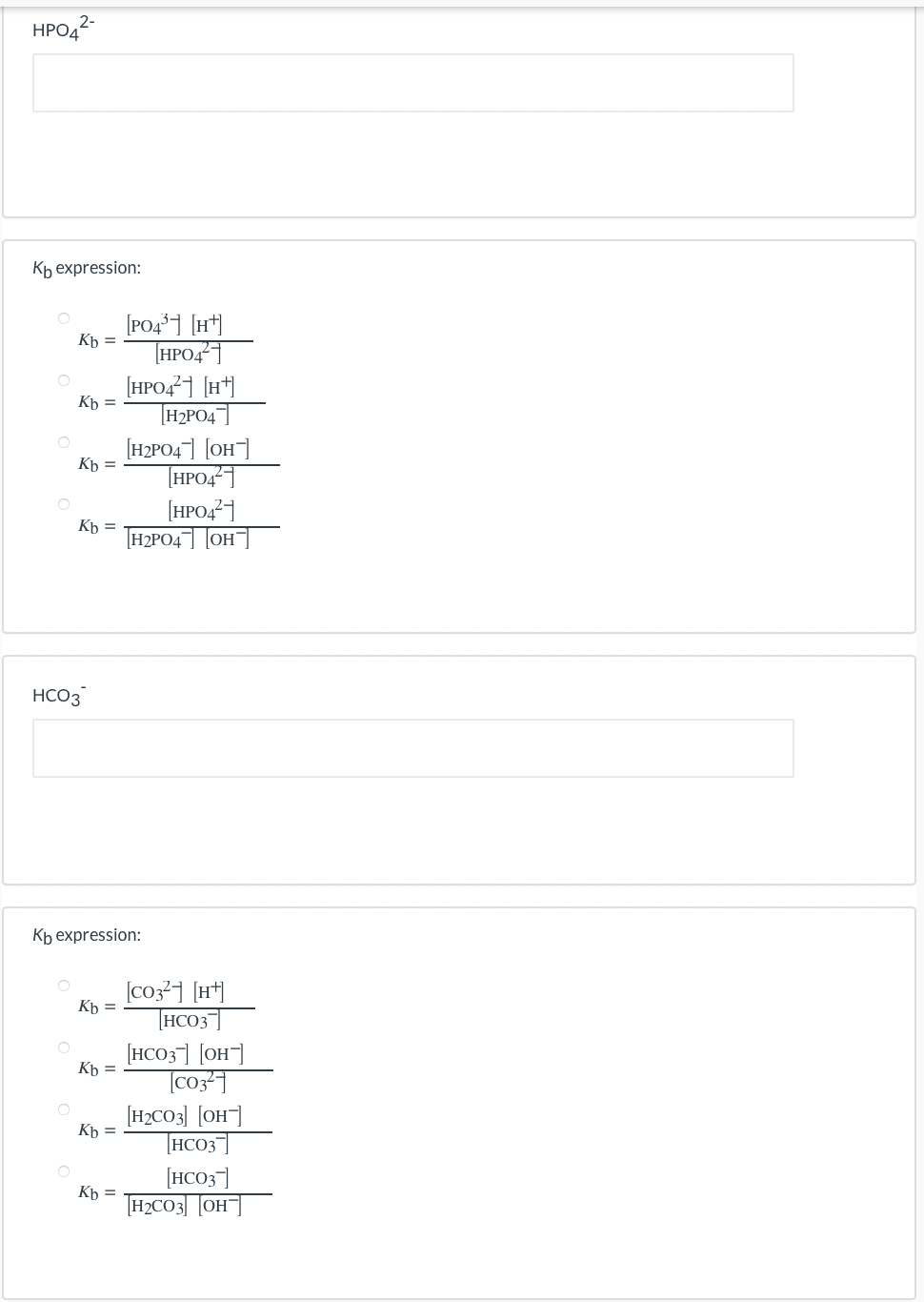 Solved Write the ionization reaction (use a double arrow in | Chegg.com