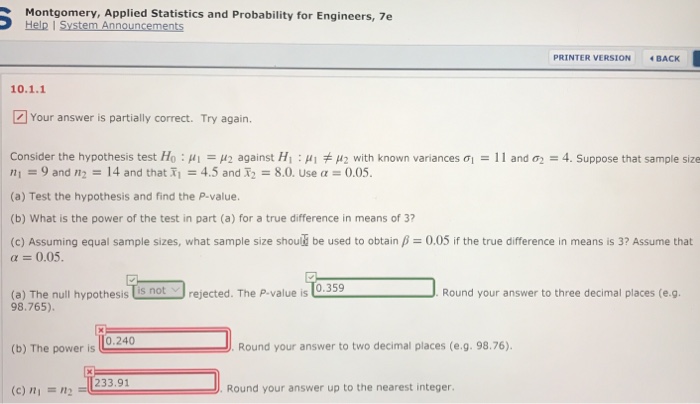 Solved Montgomery, Applied Statistics and Probability for | Chegg.com