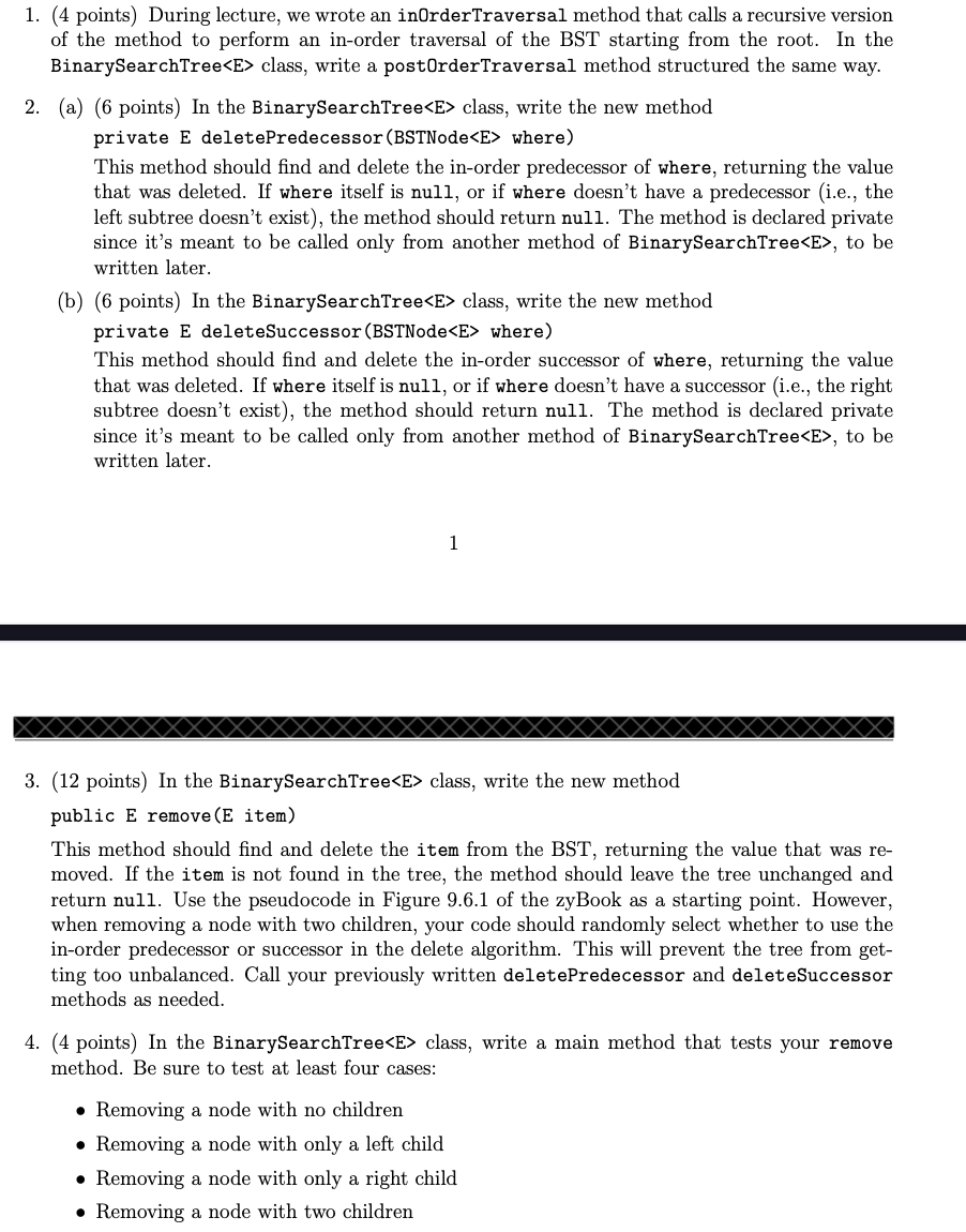 Solved BinarySearchTree.java public class BinarySearchTree Solved BinarySearchTree.java public class BinarySearchTree