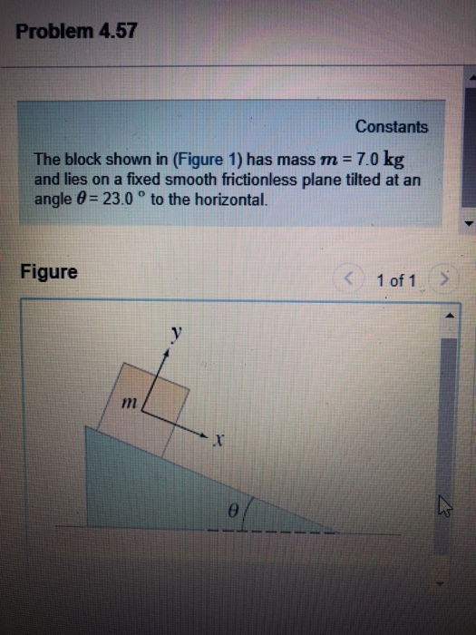 Solved 1.determine the acceleration of the block as it | Chegg.com