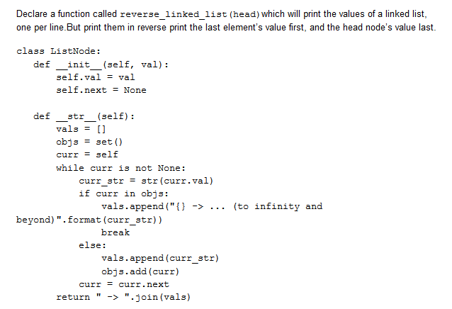 Solved Declare a function called reverse_linked_list (head) | Chegg.com