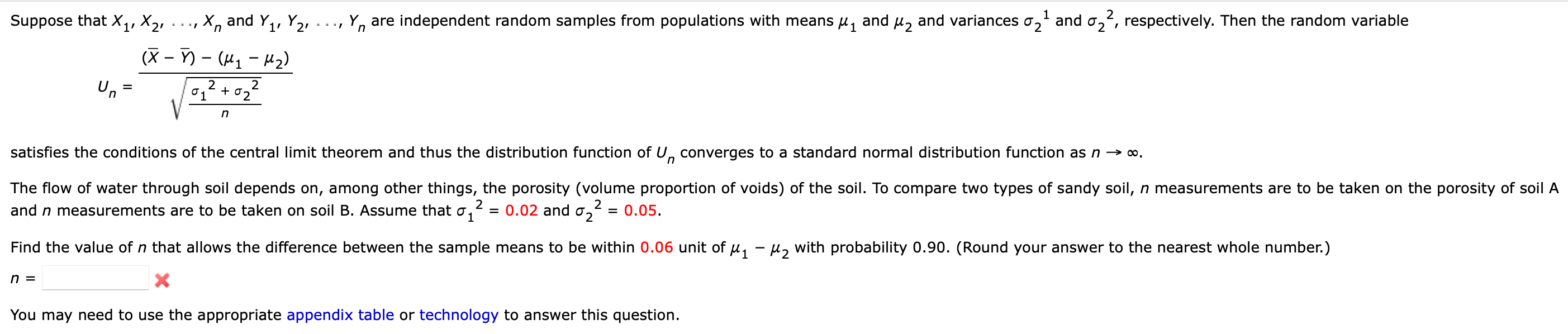 Solved Suppose that X1, X2, , Xn and Y1, Y2, , Yn are | Chegg.com