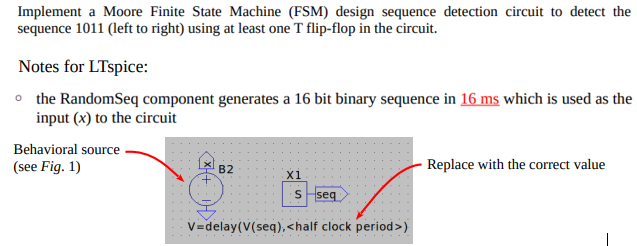 Solved Implement a Moore Finite State Machine (FSM) design | Chegg.com