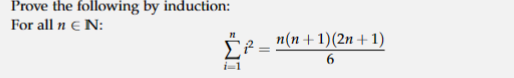 Solved Prove the following by induction:For all ninN | Chegg.com