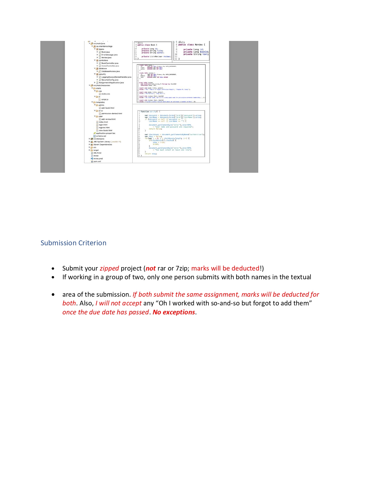 Solved \r\n- Submit your zipped project (not rar or 7zip; | Chegg.com