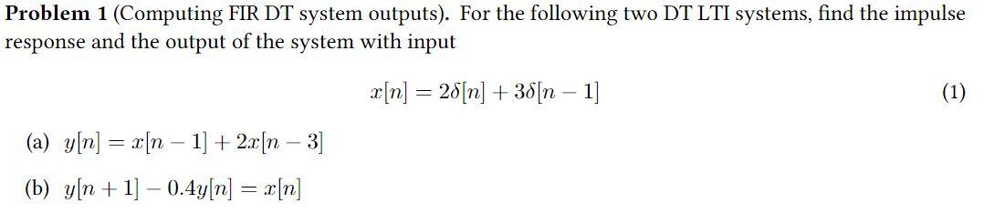 Solved only solve B. I need to know what the output of the | Chegg.com
