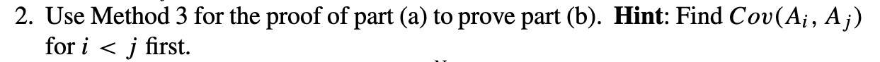 Solved Use Method 3 ﻿for the proof of part (a) ﻿to prove | Chegg.com