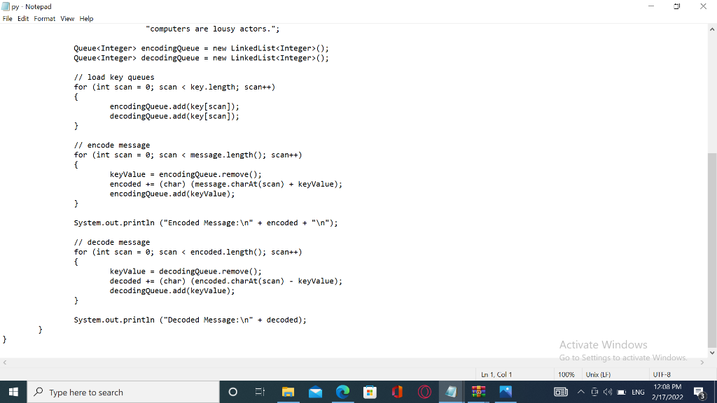 Solved וב Х py - Notepad File Edit Format View Help import | Chegg.com