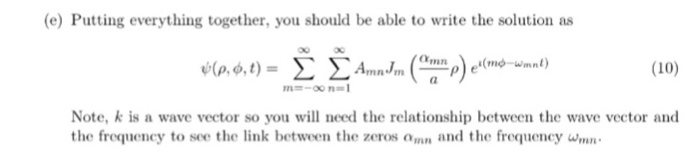Solved (2) The 2D wave equation is given by 2 102 (6) where | Chegg.com