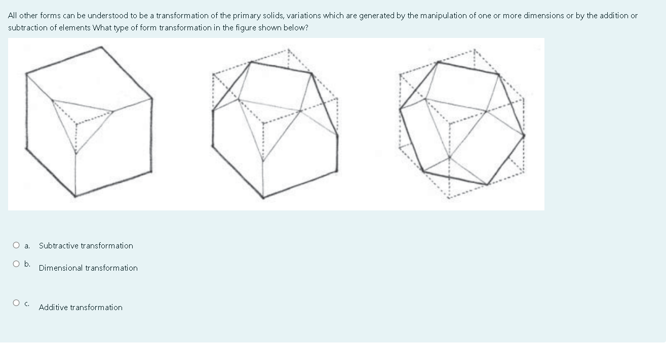 Solved All other forms can be understood to be a | Chegg.com