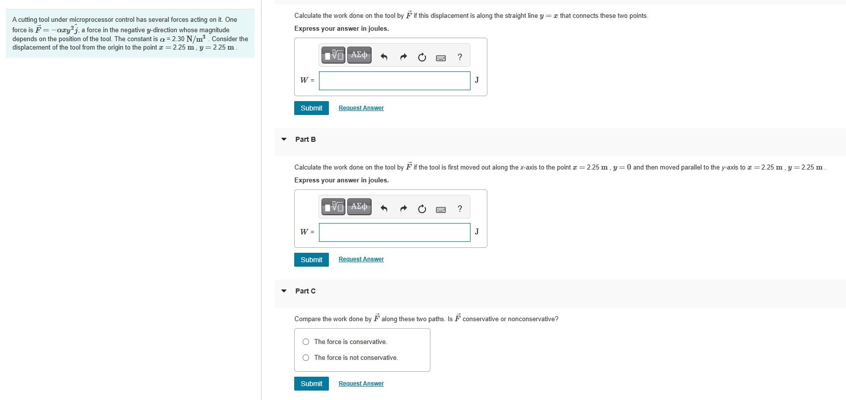 Solved A cutting tool under microprocessor control has | Chegg.com