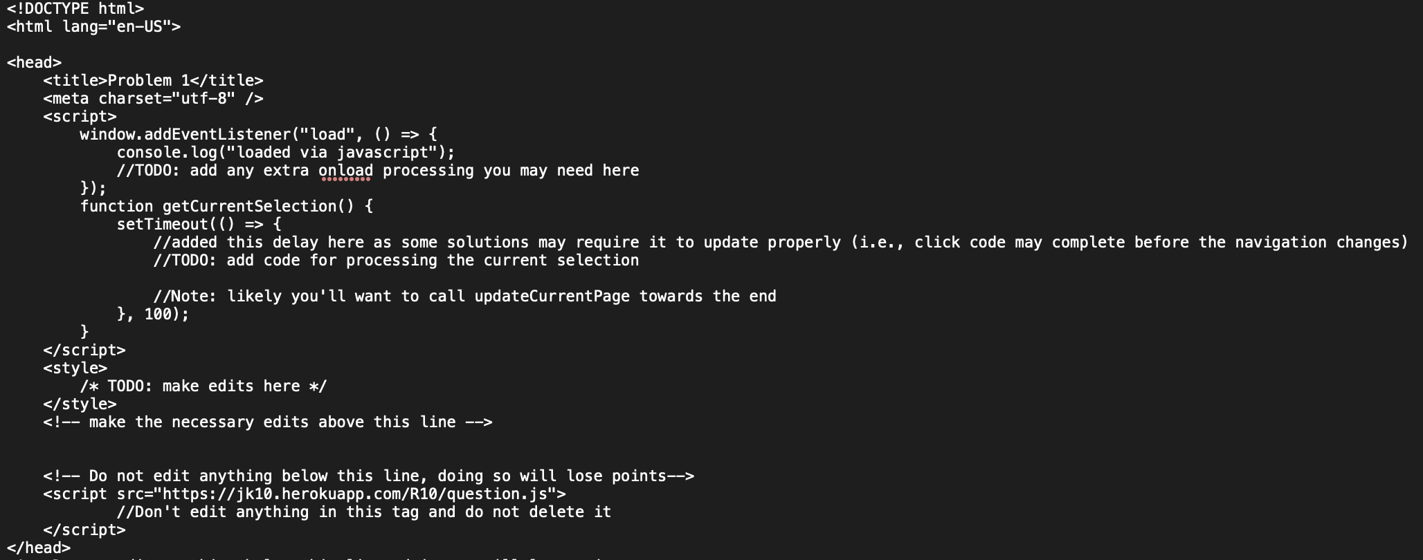 Solved Problem 1 Todo Make 