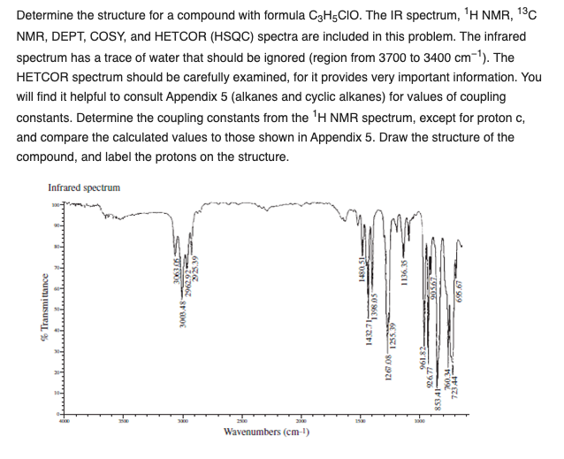 Solved Determine the structure for a compound with formula | Chegg.com