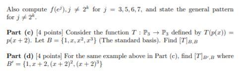 Solved Question 1: [16 points total] Part (a) (4 points] | Chegg.com