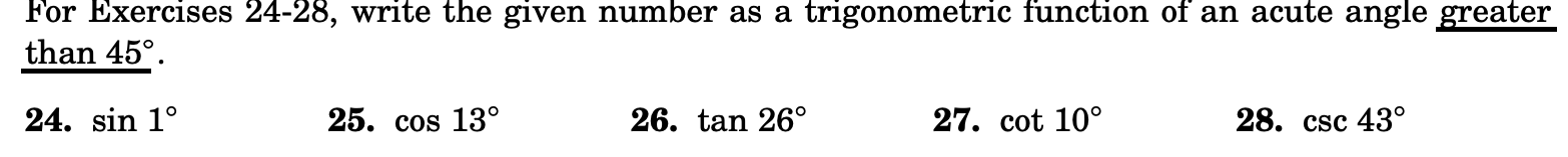 Solved For Exercises 24-28, write the given number as a | Chegg.com
