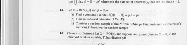 Solved If. Let X ~ BIN(n, p) and p = X/n. (a) Find a | Chegg.com