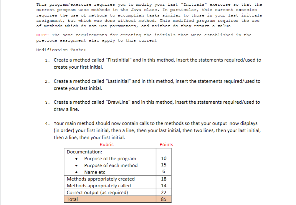 Solved This program/exercise requires you to modify your | Chegg.com