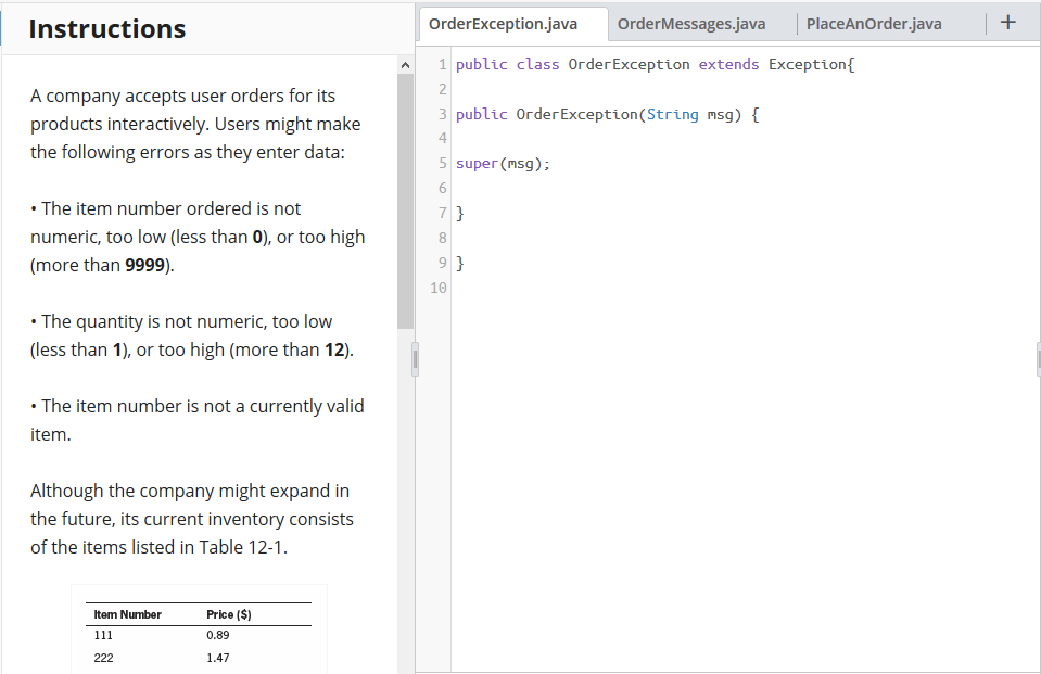 A company accepts user orders for its products | Chegg.com