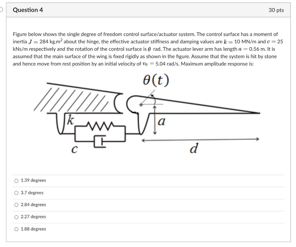 Solved Question 4 30 pts Figure below shows the single | Chegg.com