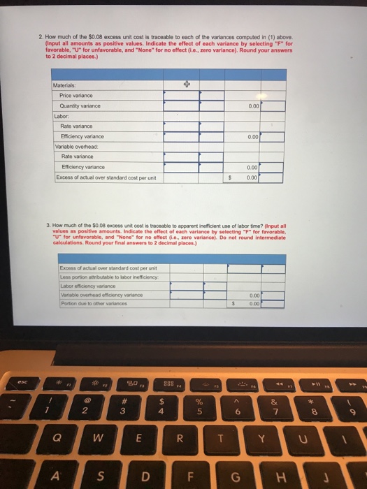 Solved Problem 10-13 Basic Variance Analysis; the Impact of | Chegg.com