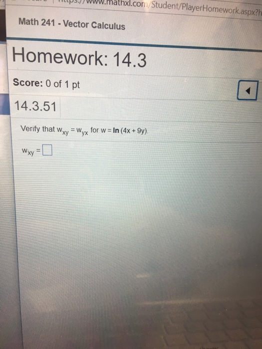 Solved TItlp.WWW.mathxl.con/Student/PlayerHomework.aspx?h | Chegg.com