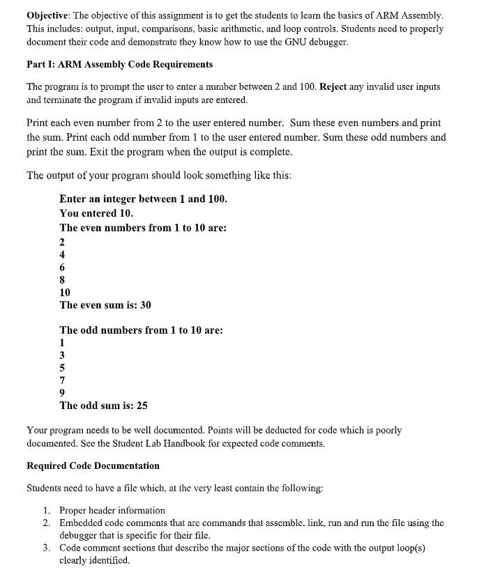 Objective: The objective of this assignment is to get | Chegg.com