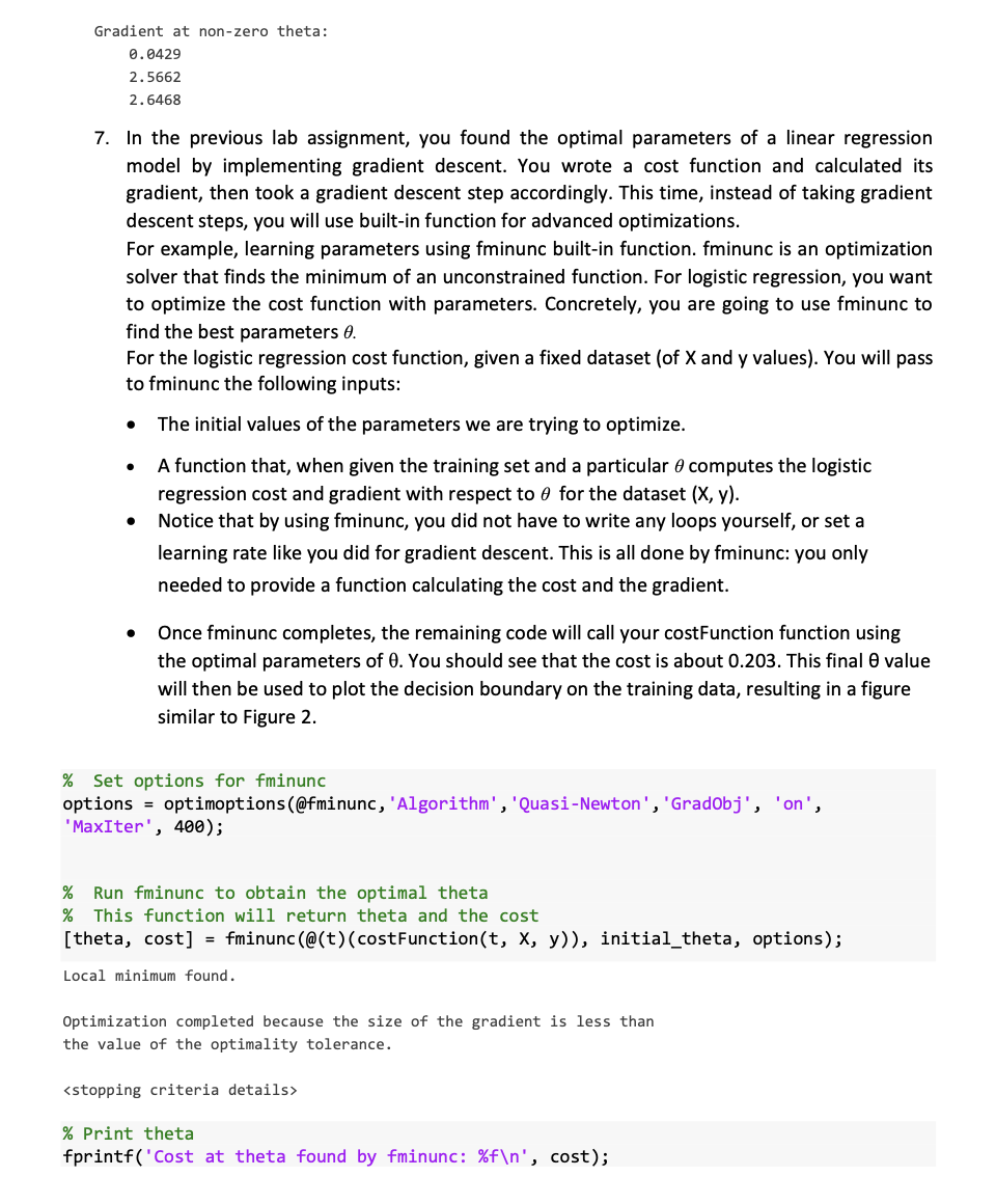 this is an explanation for a MATLAB code, I need you | Chegg.com