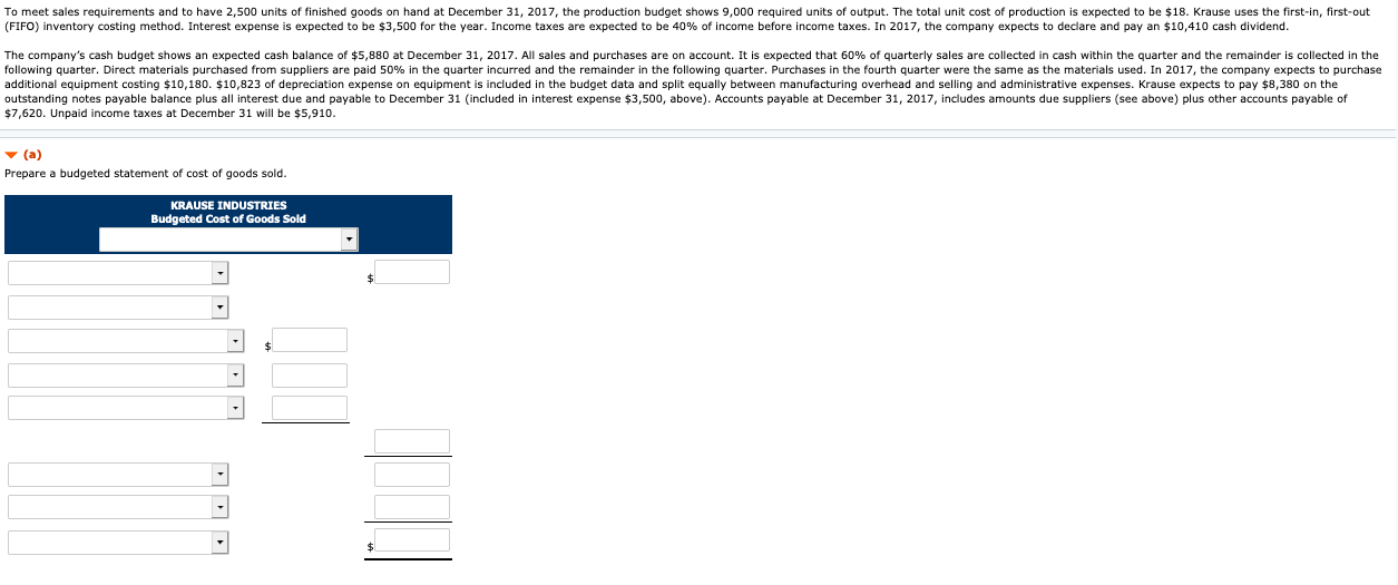 Solved Problem 21-6A (Part Level Submission) Krause | Chegg.com