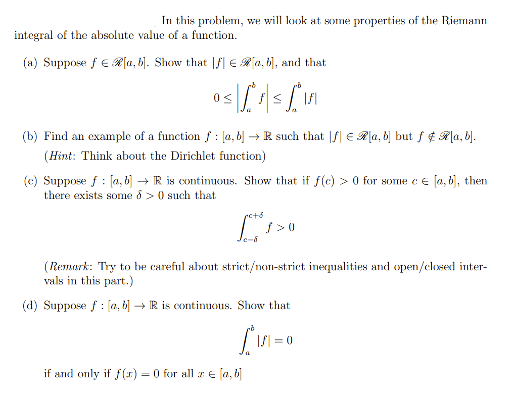 Solved In this problem, we will look at some properties of | Chegg.com