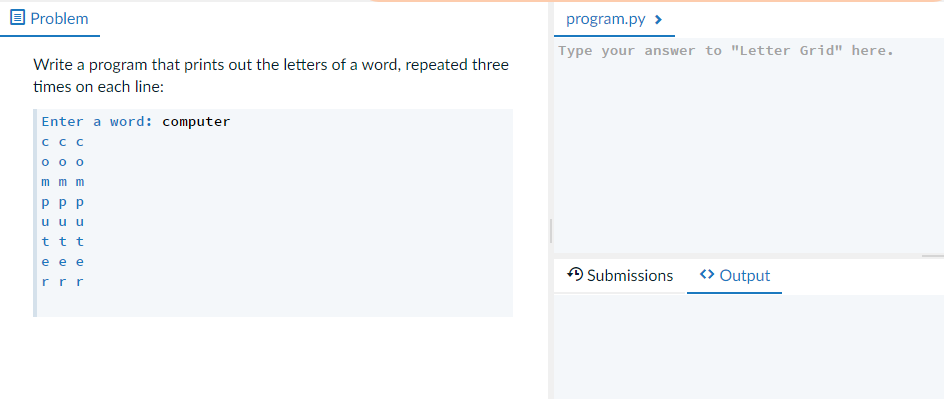 Solved Problem program.py > Type your answer to "Layers" | Chegg.com