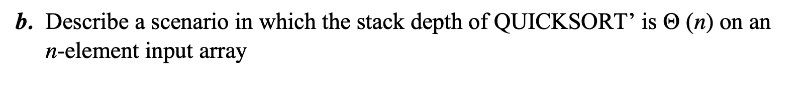 Solved 2 20 Pts Algorithm Analysis Question The Chegg