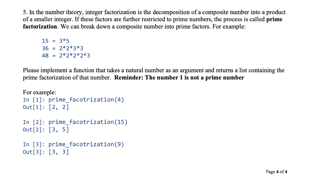 Solved Part Two: More functions and test file (15 points * 5 | Chegg.com