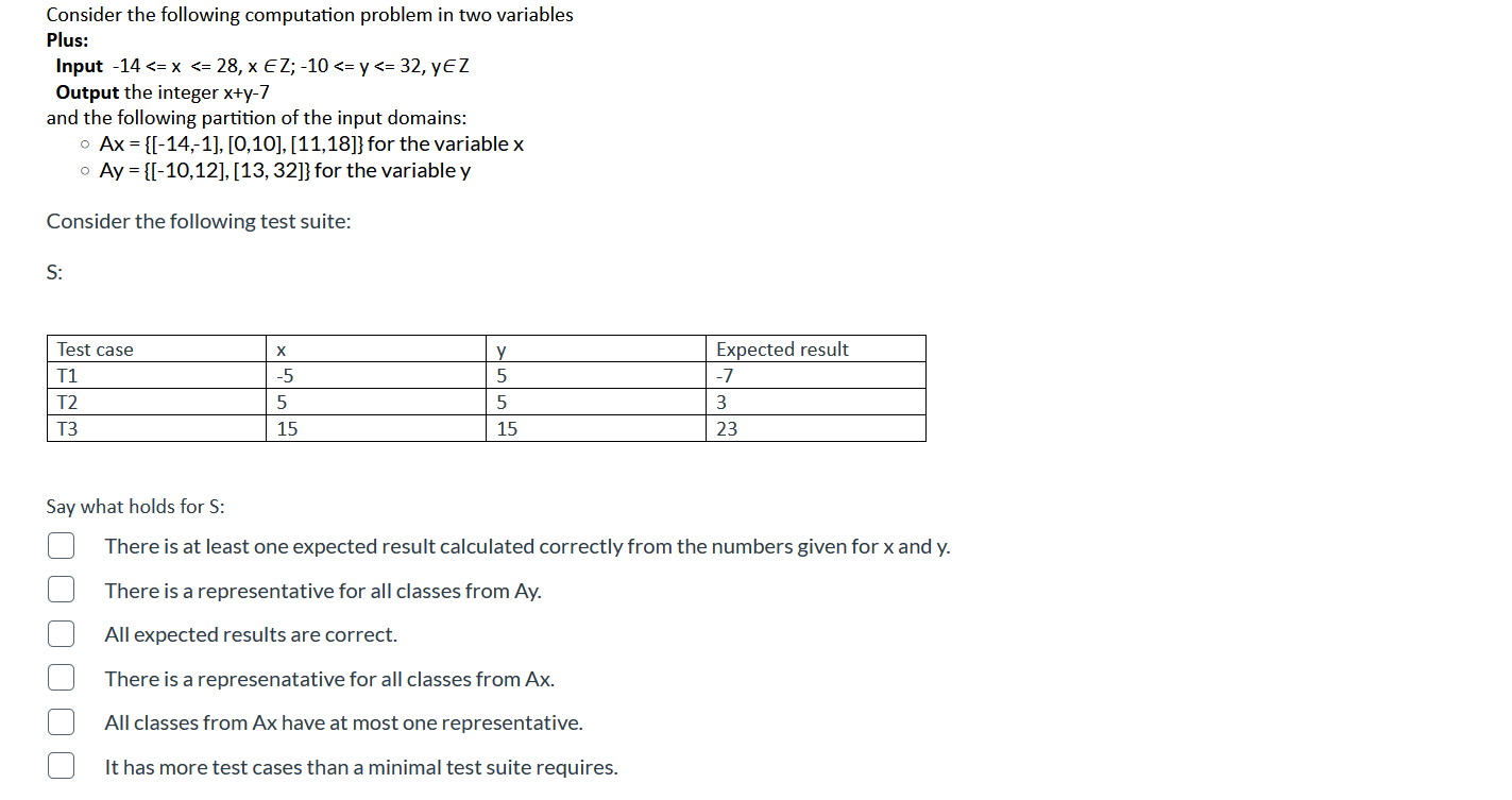 Consider the following computation problem in two | Chegg.com