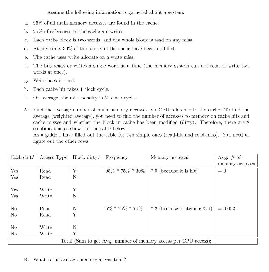 Solved Notes: – Recall: According to write-back, in case | Chegg.com