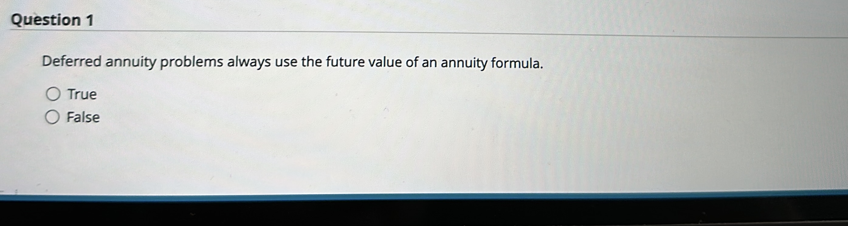 Solved Deferred annuity problems always use the future value | Chegg.com