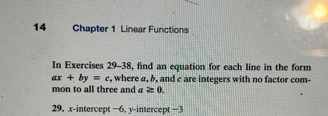 Solved In Exercises 29-38, find an equation for each line in | Chegg.com