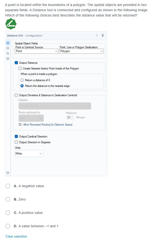 Solved A point is located within the boundaries of a | Chegg.com