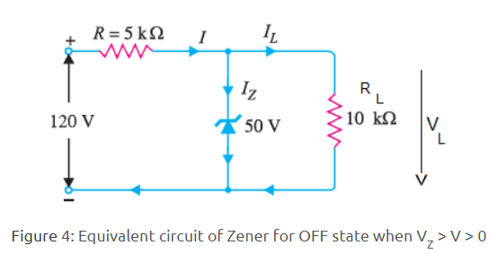 Solved A Zener diode is always used in reverse biased state. | Chegg.com