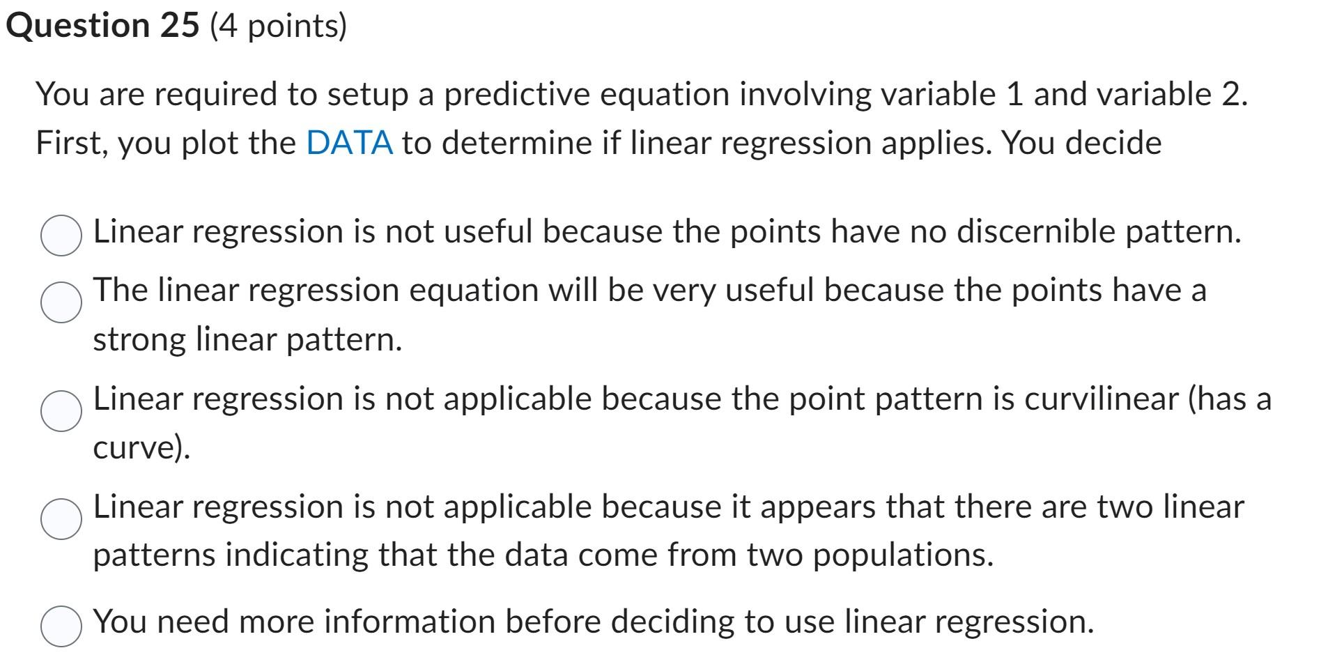 Solved You are required to setup a predictive equation | Chegg.com