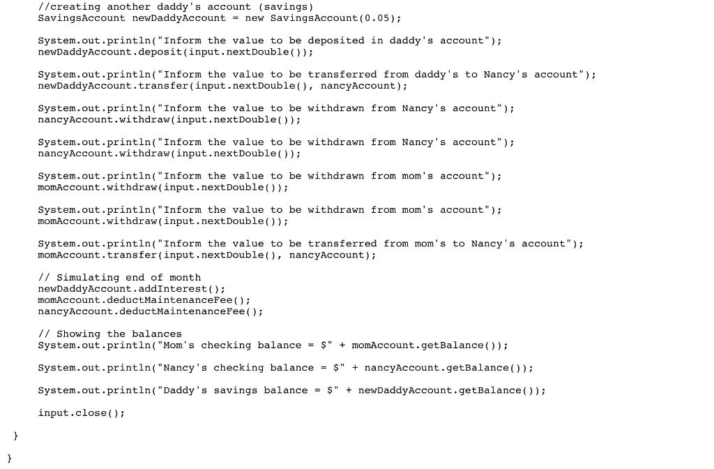 Solved import java.util.Scanner; This program tests the | Chegg.com