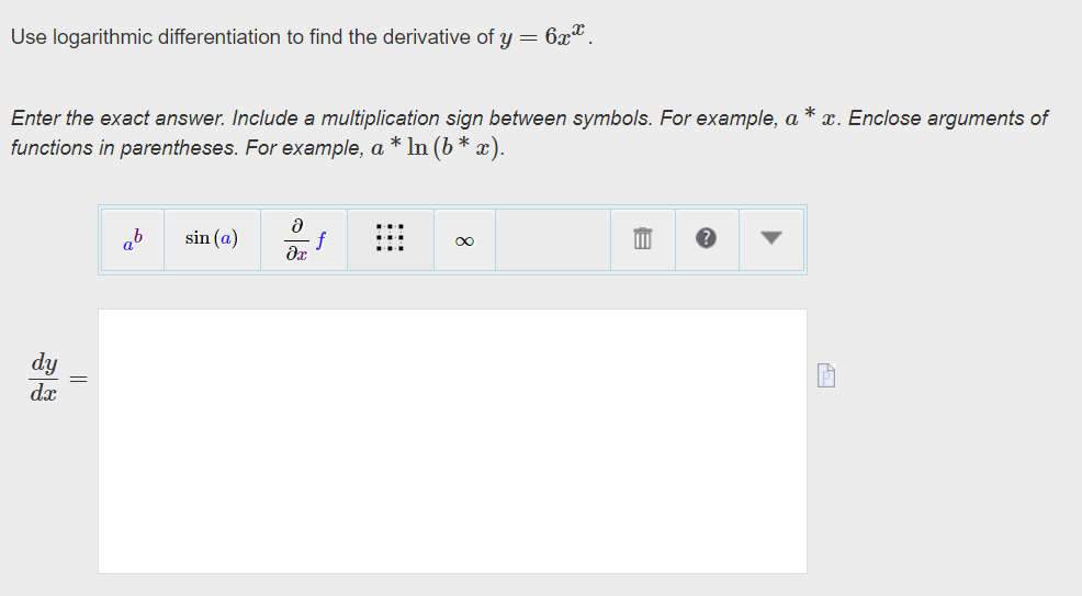 Solved Differentiate f(x)=ln(4x+27)9 Enclose numerators and | Chegg.com