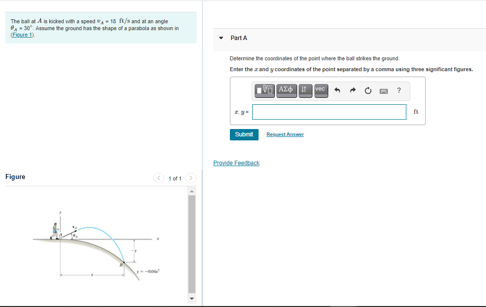 Solved Pegs A and B are restricted to move in the elliptical | Chegg.com