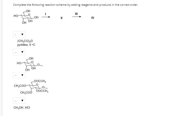 Solved Complete the following reaction scheme by adding | Chegg.com