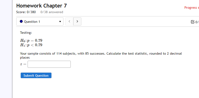 Solved Homework Chapter 7 Score: 0/380 0/38 answered | Chegg.com